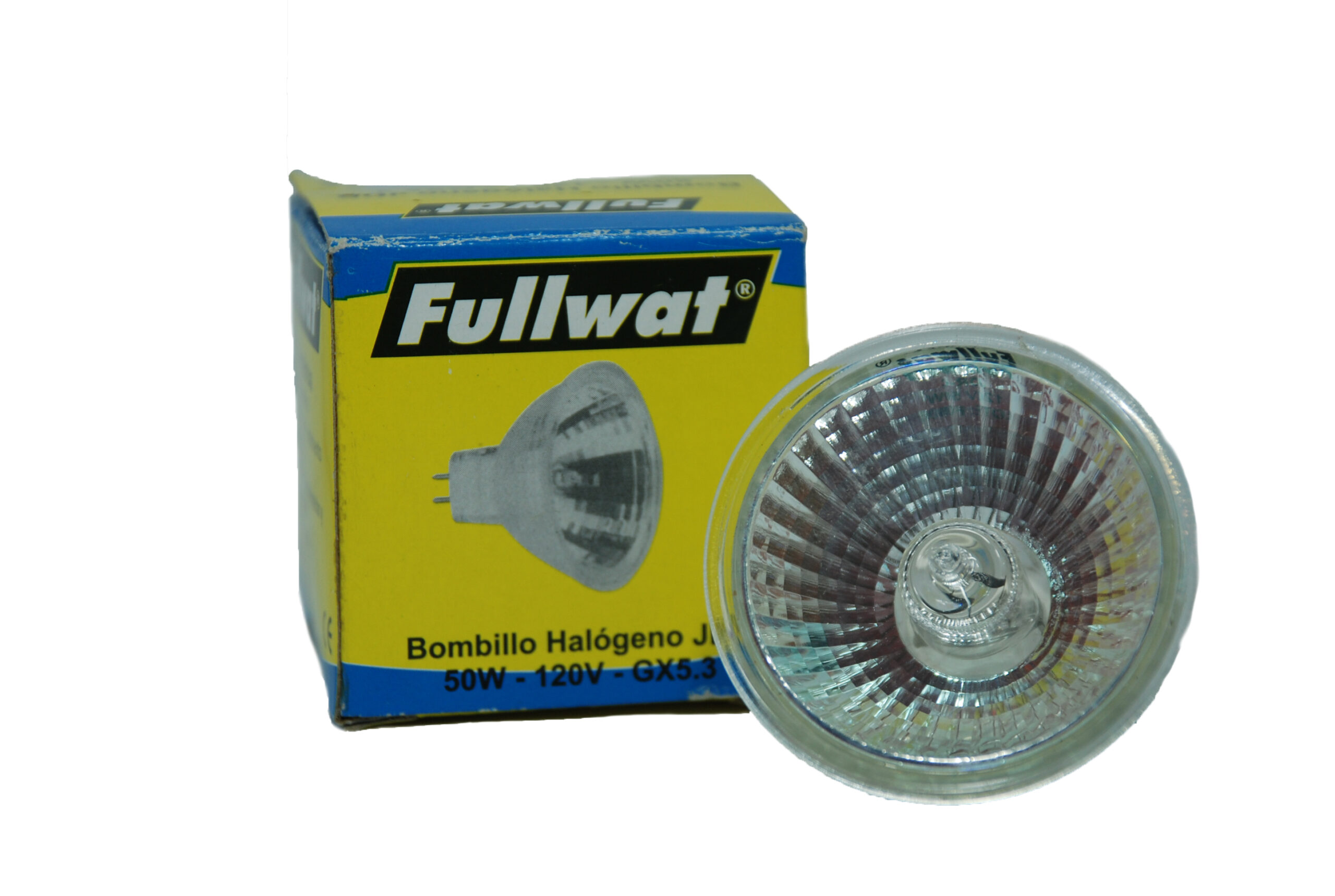 BOMBILLO HALOGENO FULLWAT 120V – Construmateriales Haddad & Cia