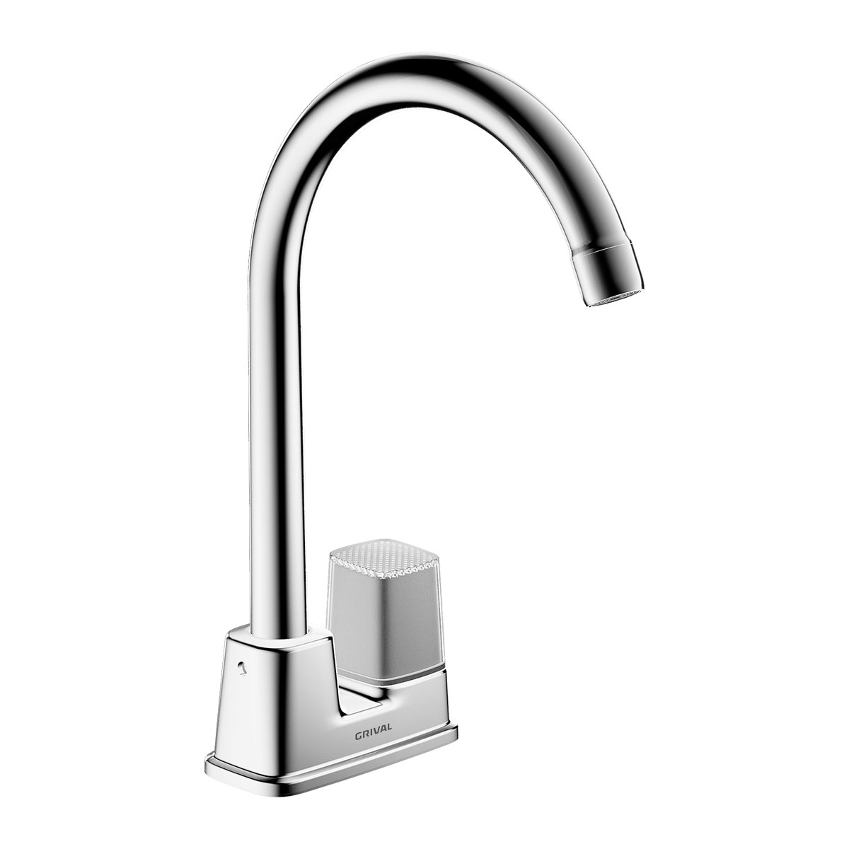 Grifería para Lavaplatos Sencillo Solid Cristal – Construmateriales ...